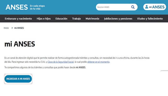 Cómo tramitar la tarjeta alimentaria en ANSES - Mi Anses